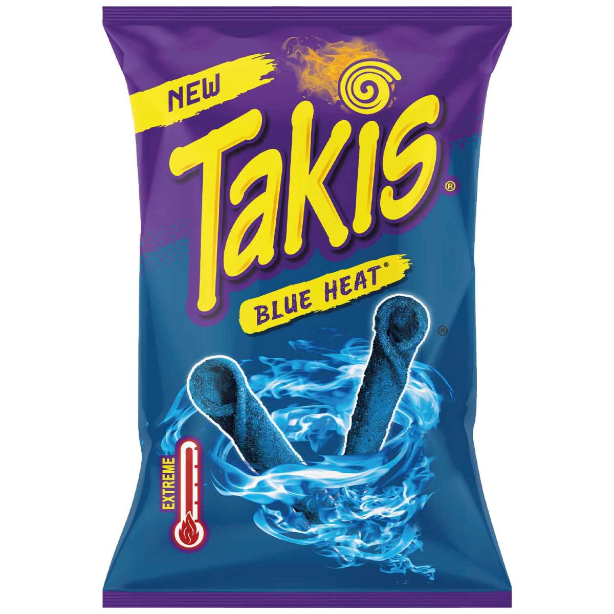 Takis Blue Heat - Feurig-scharfer Snack, 100g - Import Snacks Großhan