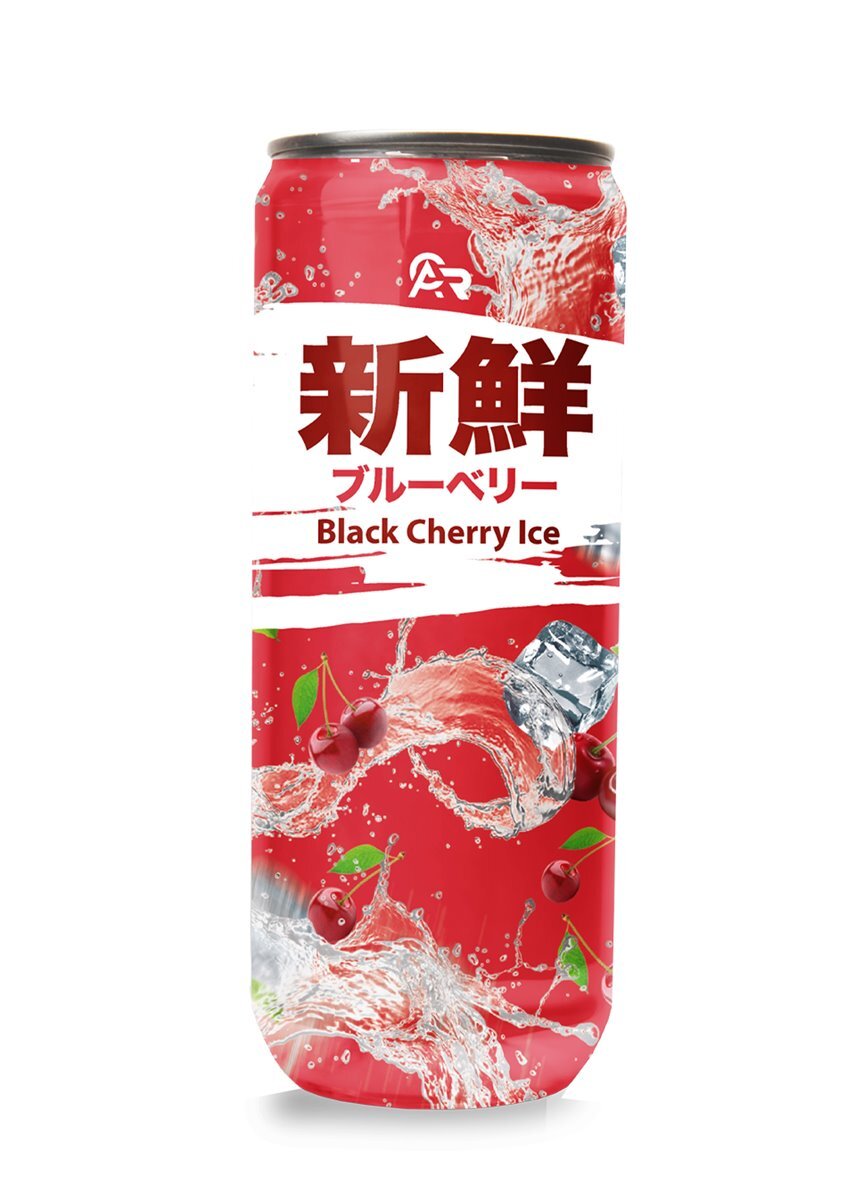 ACR Asian Style Black Cherry Ice Sparkling 330ml | Erfrischende Kirsc