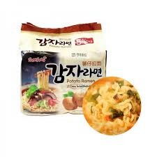 Samyang Buldak Gamja 5x140g | Scharfe Kartoffel-Rahmen-Nudeln - Impor